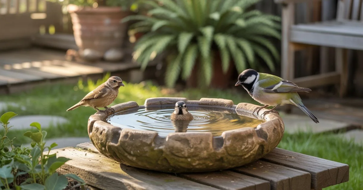 8 Creative DIY Bird Bath Ideas For Your Garden - The Decor Trends